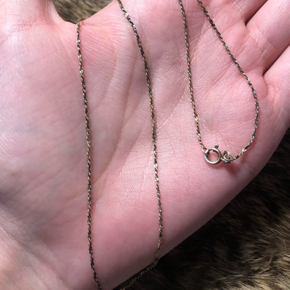 Jewelry | Vintage Sterling Silver Twisted Braided Rope Chain Necklace ...